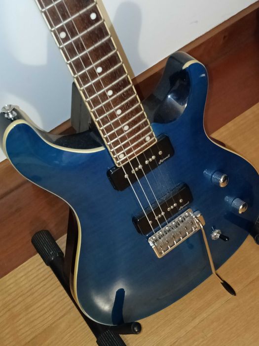 Harley Benton CST-24T P90 Ocean Flame Pedroso E Seixezelo • OLX.pt