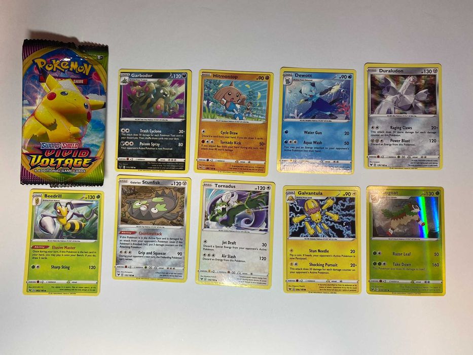 Карточки Покемон (Pokemon Cards) бустер - нові, запаковані: 130 грн ...