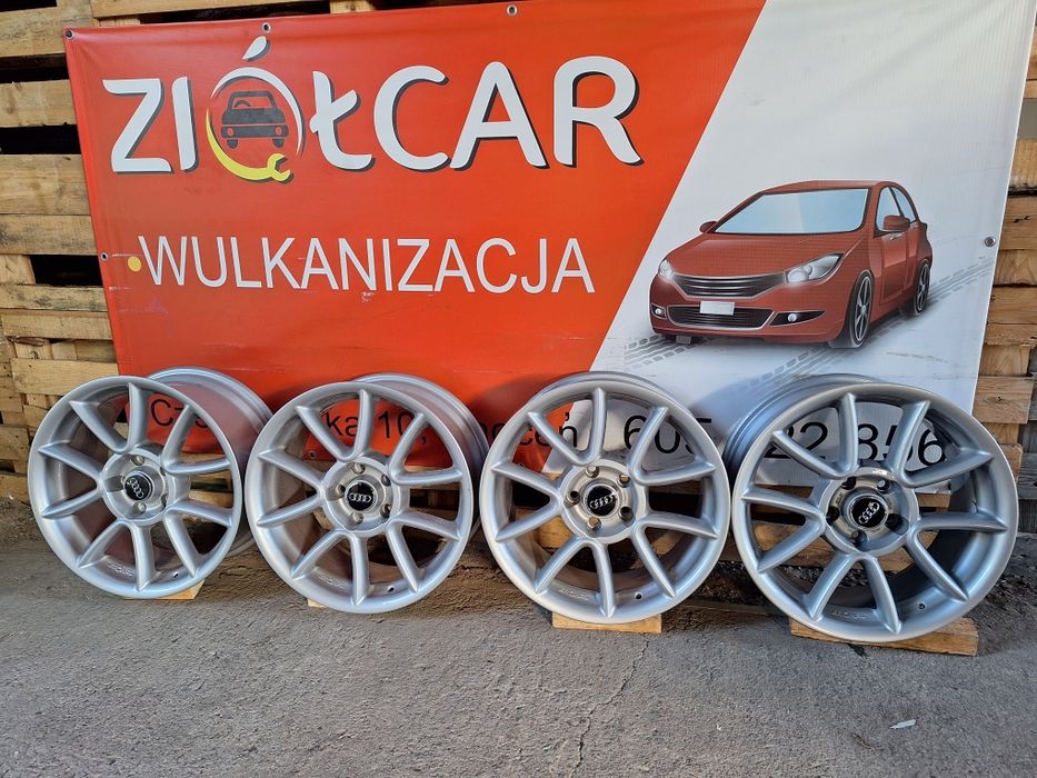 Jak nowe alufelgi RONAL 5x112 17 ET35 Audi Seat Skoda VW Mercedes koła ...