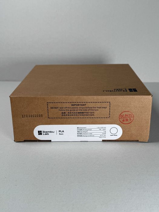 Bambu Lab PLA Basic без котушки Чорний та Білий Пластик 10101 та 10100: ...