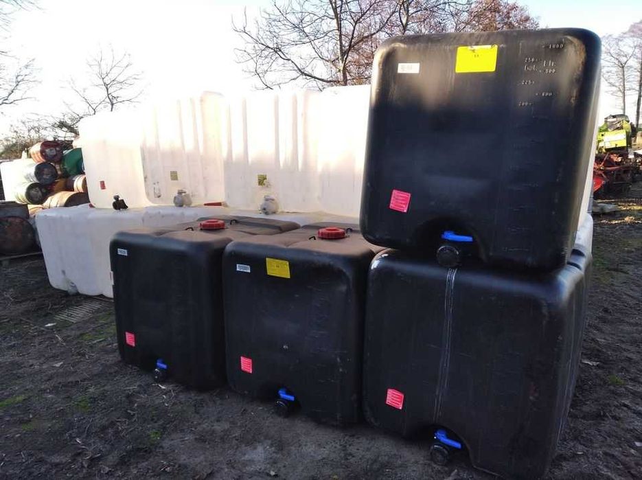 Zbiornik 1000l wkład Ibc Mauzer Mauser na deszczówke wode zbiorniki ...