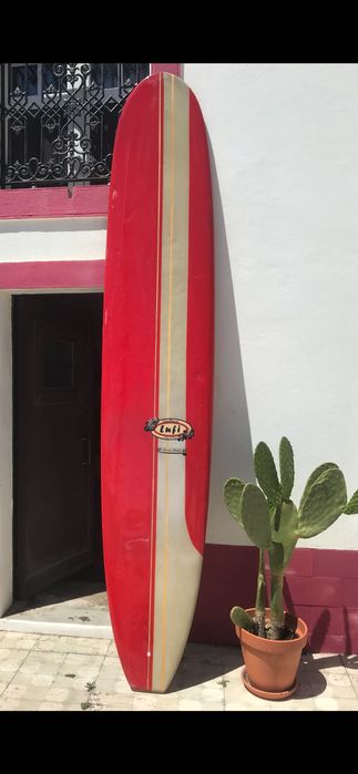 Longboard Lufi Classic Model 10’ + Fin Ericeira • OLX.pt