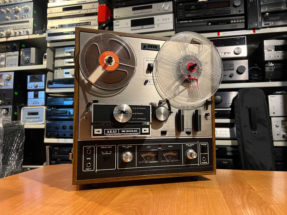 Magnetofon szpulowy Akai X-201D, Audio Room Olsztyn • OLX.pl