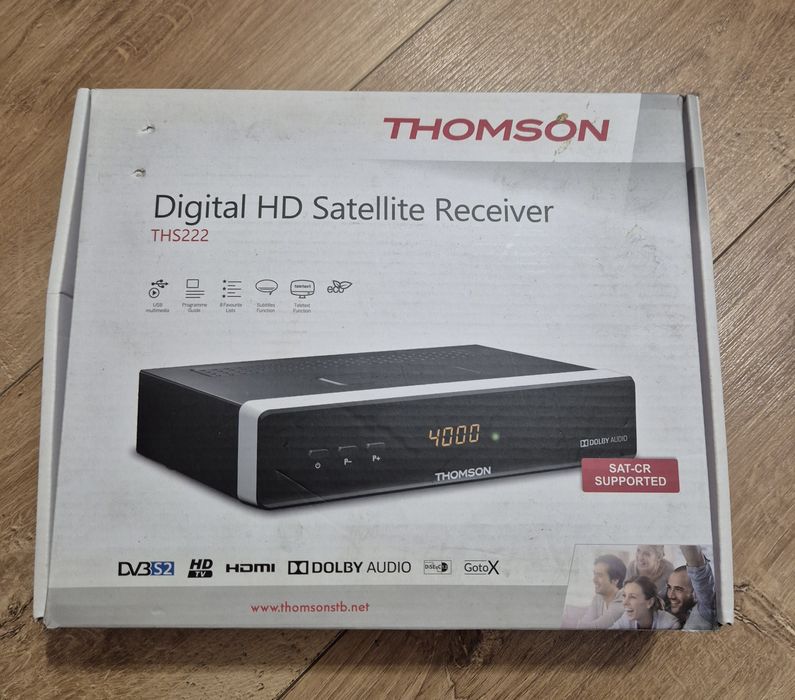 THOMSON Digital HD Satellite Receiver THS 222 Nasiegniewo • OLX.pl