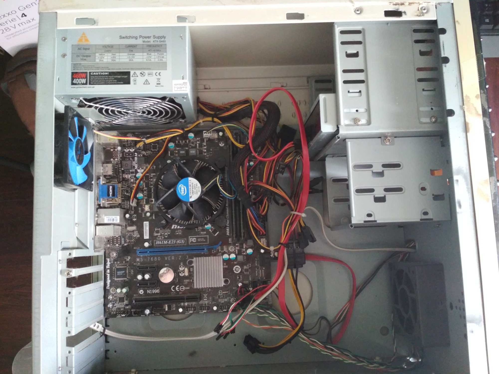 Материнская плата MSI H61M-E23 (G3) + Процессор Intel Xeon E3-1225: 1 ...
