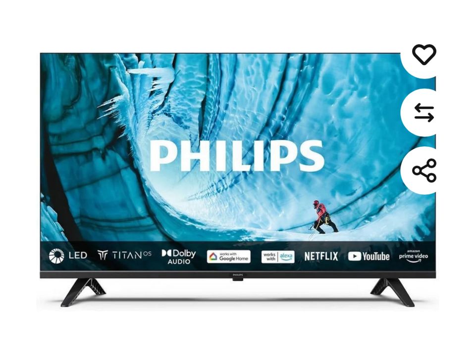 Tv phillips como nova 40 polegadas Sarilhos Grandes • OLX.pt