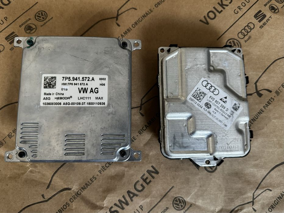 Модуль блок фары Vw Golf 7 VII 8V0907399D 7p5941572a full led: 1 980 ...