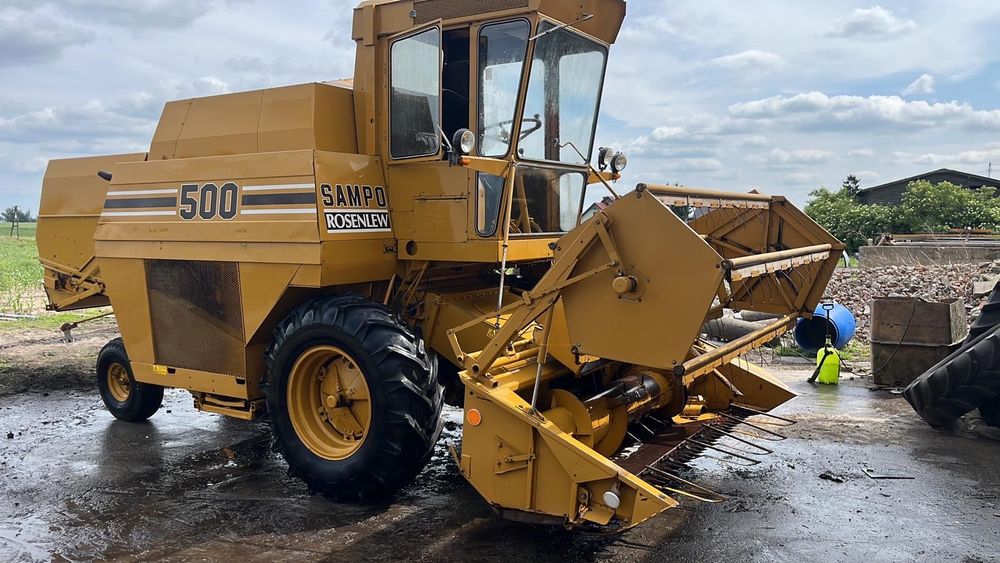 Kombajn Zbożowy Sampo Rosenlew 500 Kabina-Sieczkarnia Sprowadzony ...