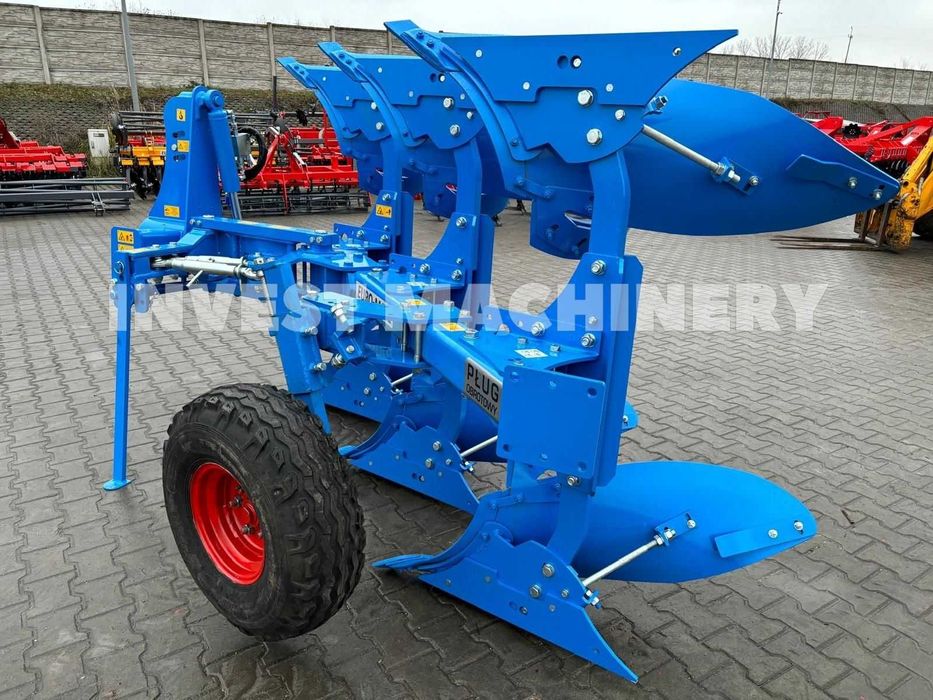 Pług obrotowy zagonowy EURO-MASZ unia nowy GWARANCJA/ DOSTAWA gratis ...