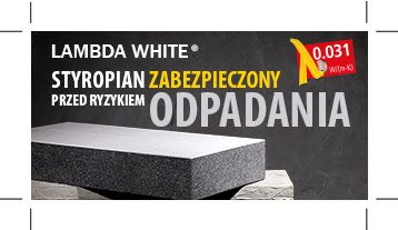Styropian grafitowy LAMBDA WHITE FASADA 0,031 Swisspor 031 PROMOCJA! Konarzewo • OLX.pl