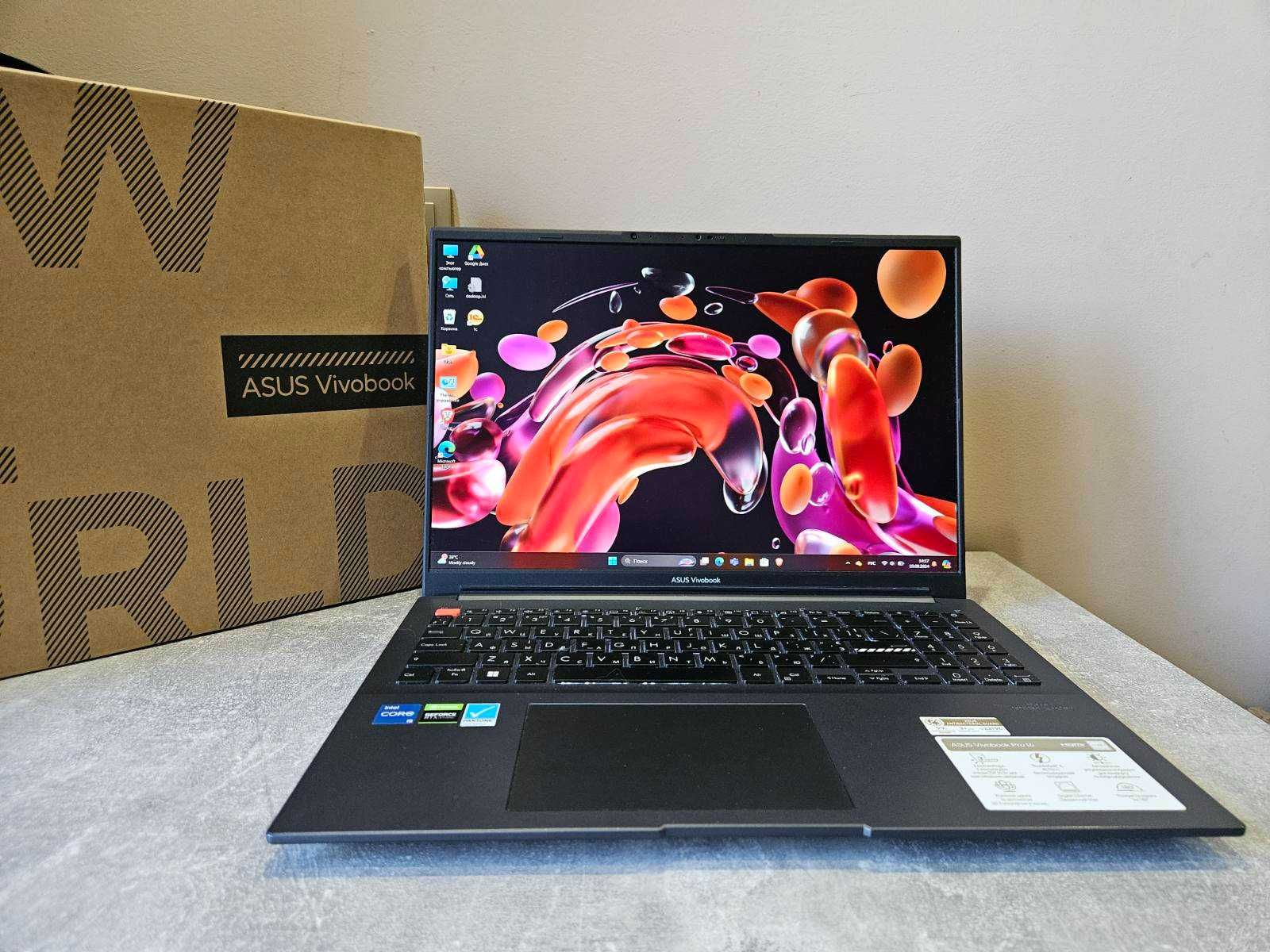 ASUS VivoBook Pro 16/ IPS/ i5-12450/ 16gb/ 512 SSD/ rtx 3050 +ПОДАРОК ...
