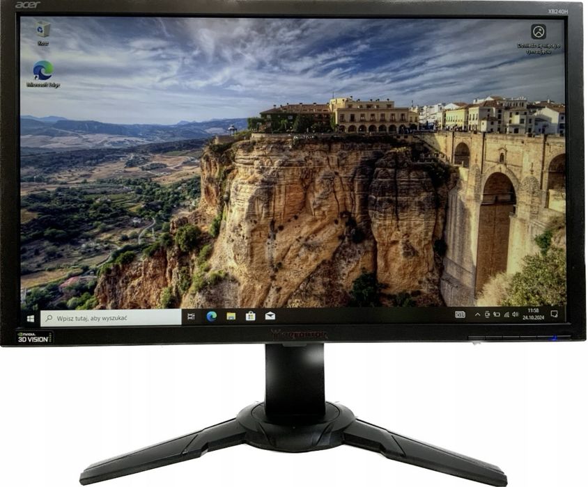 Monitor 144hz Acer predator XB240H Radzymin • OLX.pl
