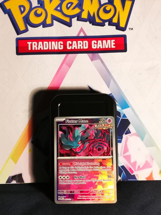 Karta Pokemon TCG FLUTTER MANE #043 Prismatic Evolutions Rare POKEBALL Wrocław Krzyki • OLX.pl