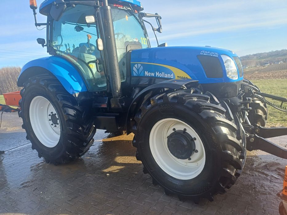 New holland T6080 Brzesko • OLX.pl