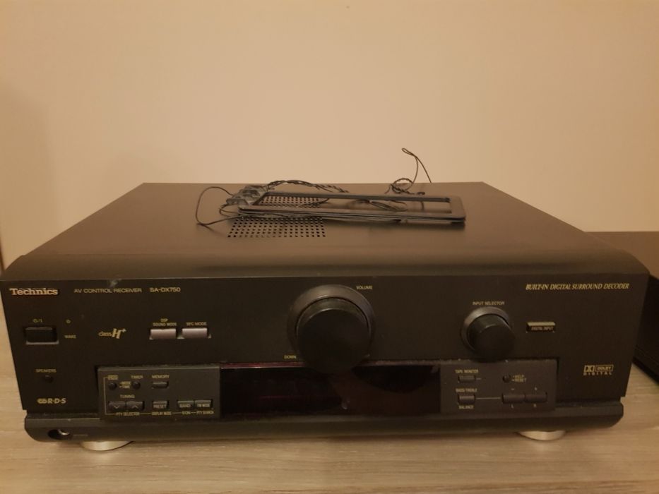 Technics av control receiver SA-DX750 control stereo wzmiacniacz sprze Giżycko • OLX.pl