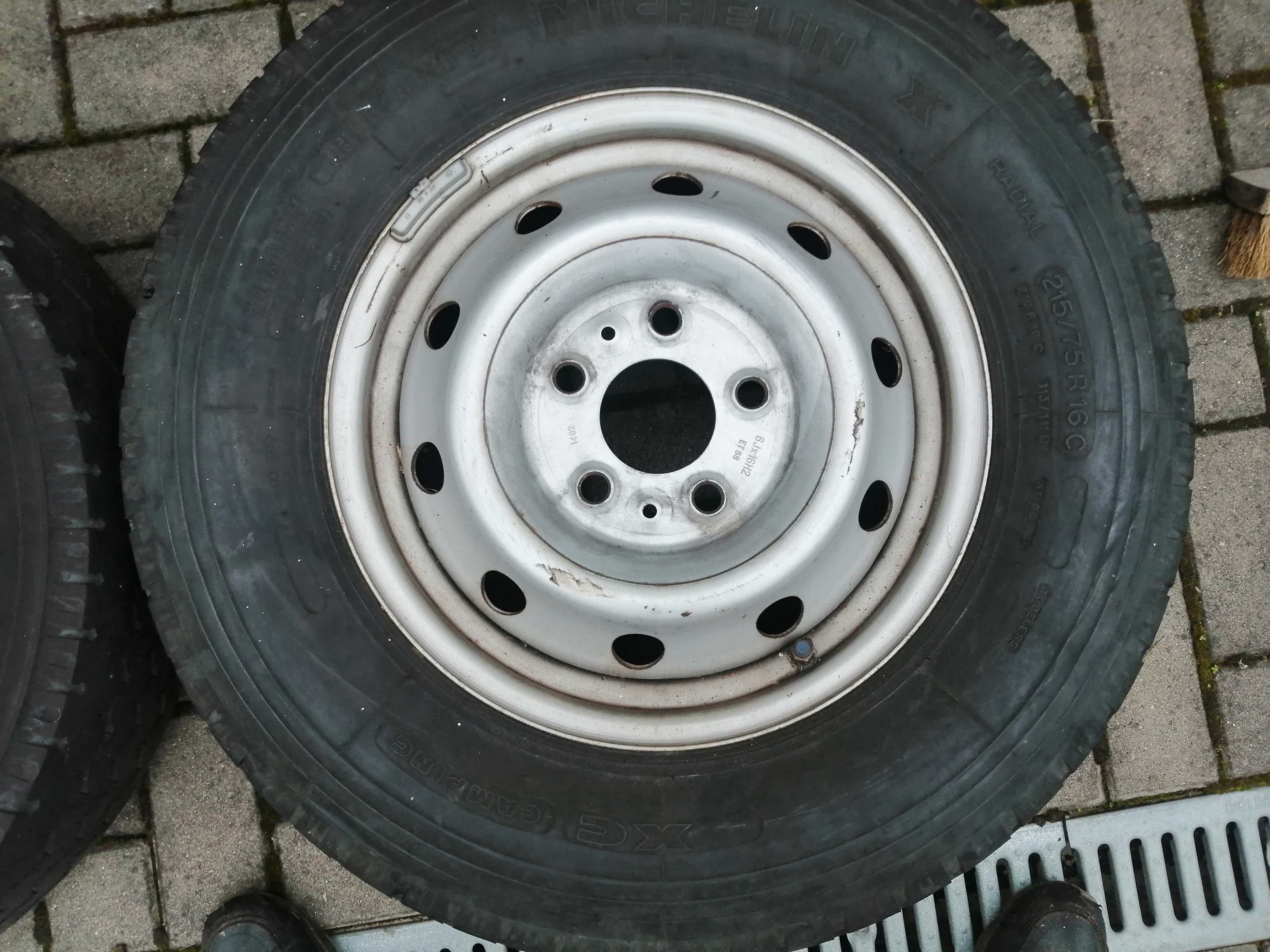 Kola Ducato Boxer Jumper opony lato 215/75/16C bież.7mm 5x130 Pludry ... Kola Ducato Boxer Jumper opony lato 215/75/16C bież.7mm 5x130 Pludry ...