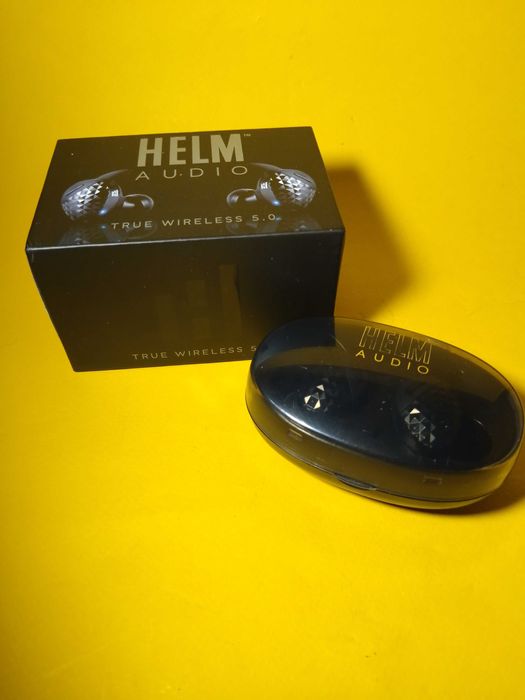 Наушники Беспроводные HELM Audio TWS IEM Басы Для зала Бега IPX4 aptX ...