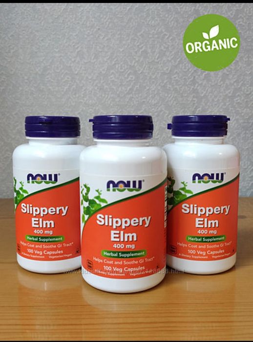От болей в желудке, Кора красного вяза, Slippery Elm: 320 грн. - Інші ...