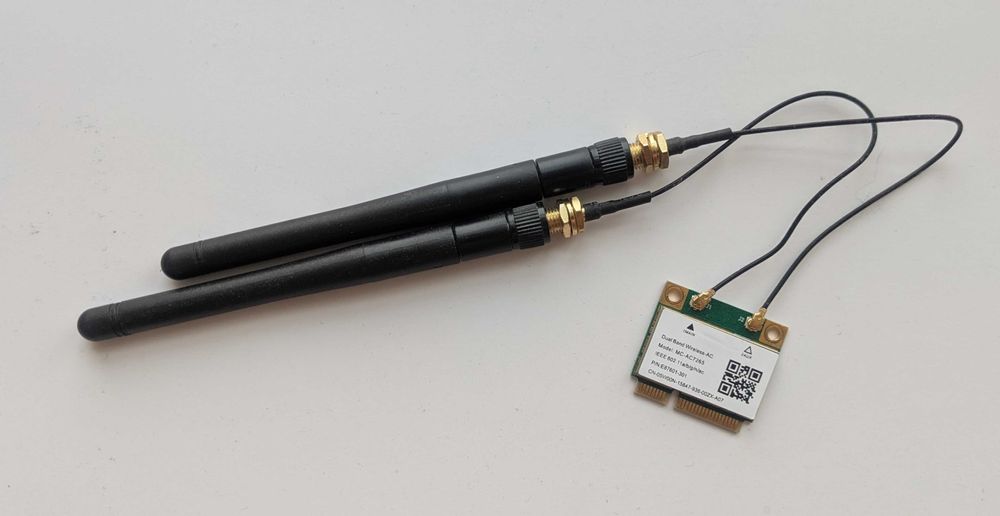 Модуль M.2 Wi-fi+BT Wireless-AC 7265 з антенами: 540 грн. - Периферійні пристрої Київ на Olx