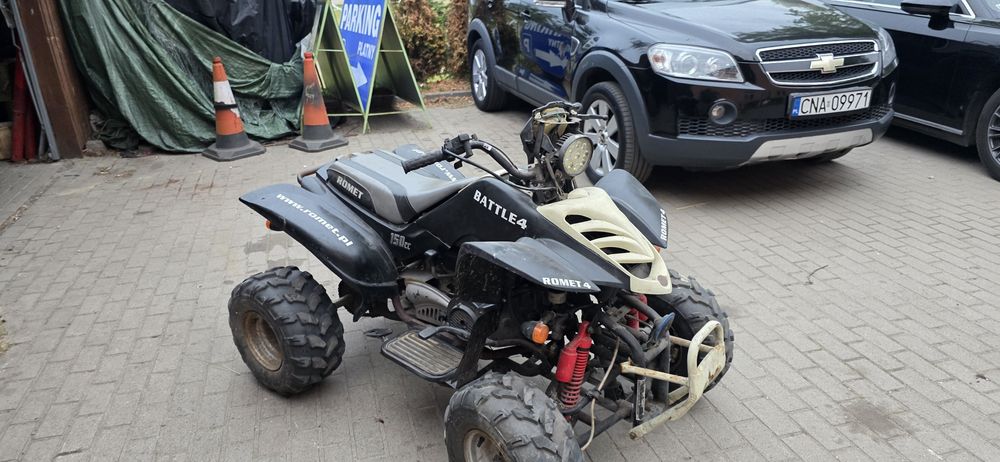 Sprzedam quada 150 CC Romet 4 Bashan Bydgoszcz • OLX.pl