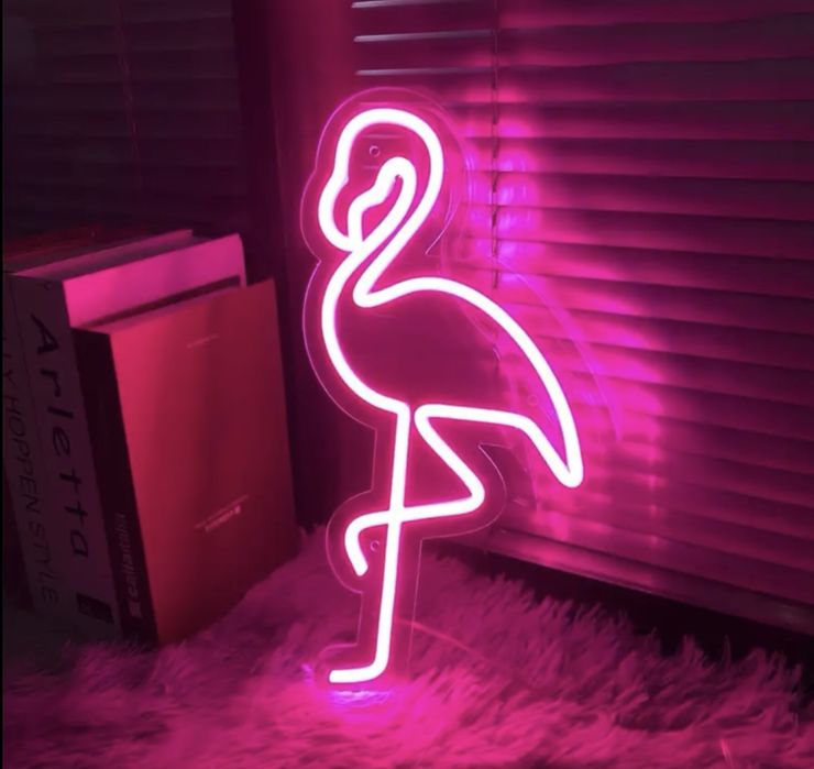 Neon Flaming różowy Prezent Radom • OLX.pl