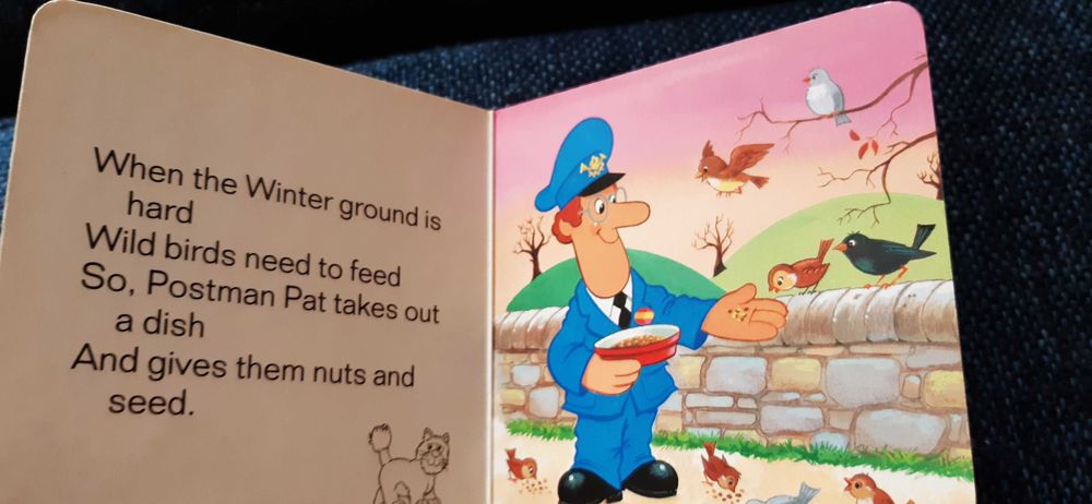 Stara książeczka angielska dla dzieci postman pat in winter Bytom • OLX.pl
