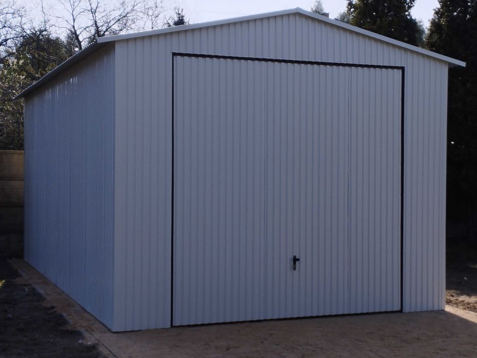 Garaż blaszany garaz blaszak wiata blaszana 4x7 5x7 7x5 5x5 4x5 hala ...