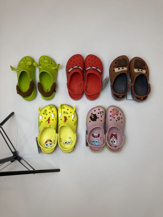 Crocs x McQueen, Mater, Shrek, SpongeBob, Patrick / classic clog крокси ...