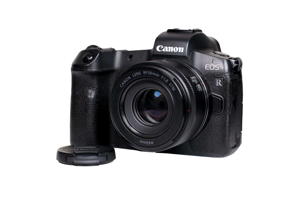 Aparat CANON R + OBIEKTYW RF50 1,8 Jędrzejów • OLX.pl