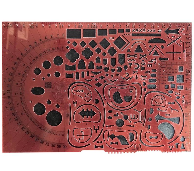 Лінійка офіцерська військова тактична комплект Nato A4 Rm 4 350 грн Канцтовари витратні