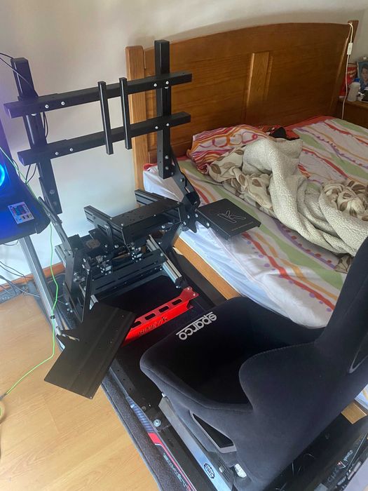 Cockpit Simétik K2-R Preto Direct Drive & Acessórios Conceição E Estoi ...