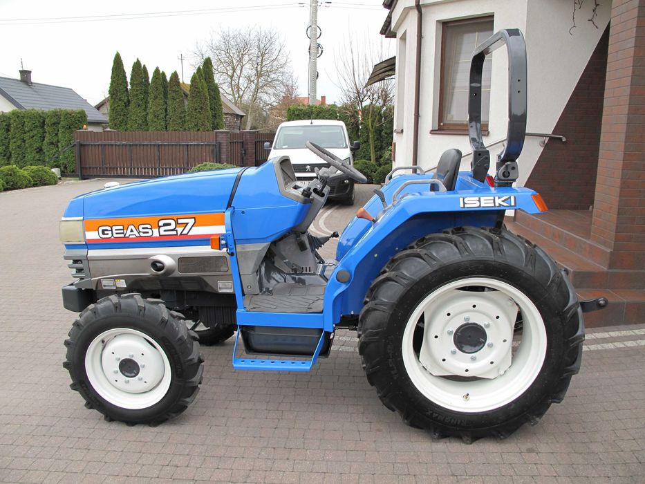 Mini Traktorek Iseki Geas 27KM 4X4 Wspomaganie Rewers Mały Ogrodniczy Międzyrzec Podlaski • OLX.pl