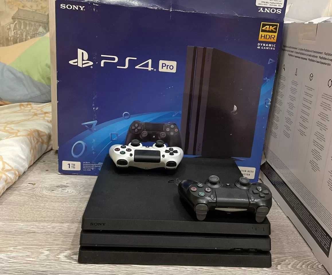 Приставка Ігрова Sony PlayStation PS4 Pro (Наложка) + Ігри: 8 499 грн ...