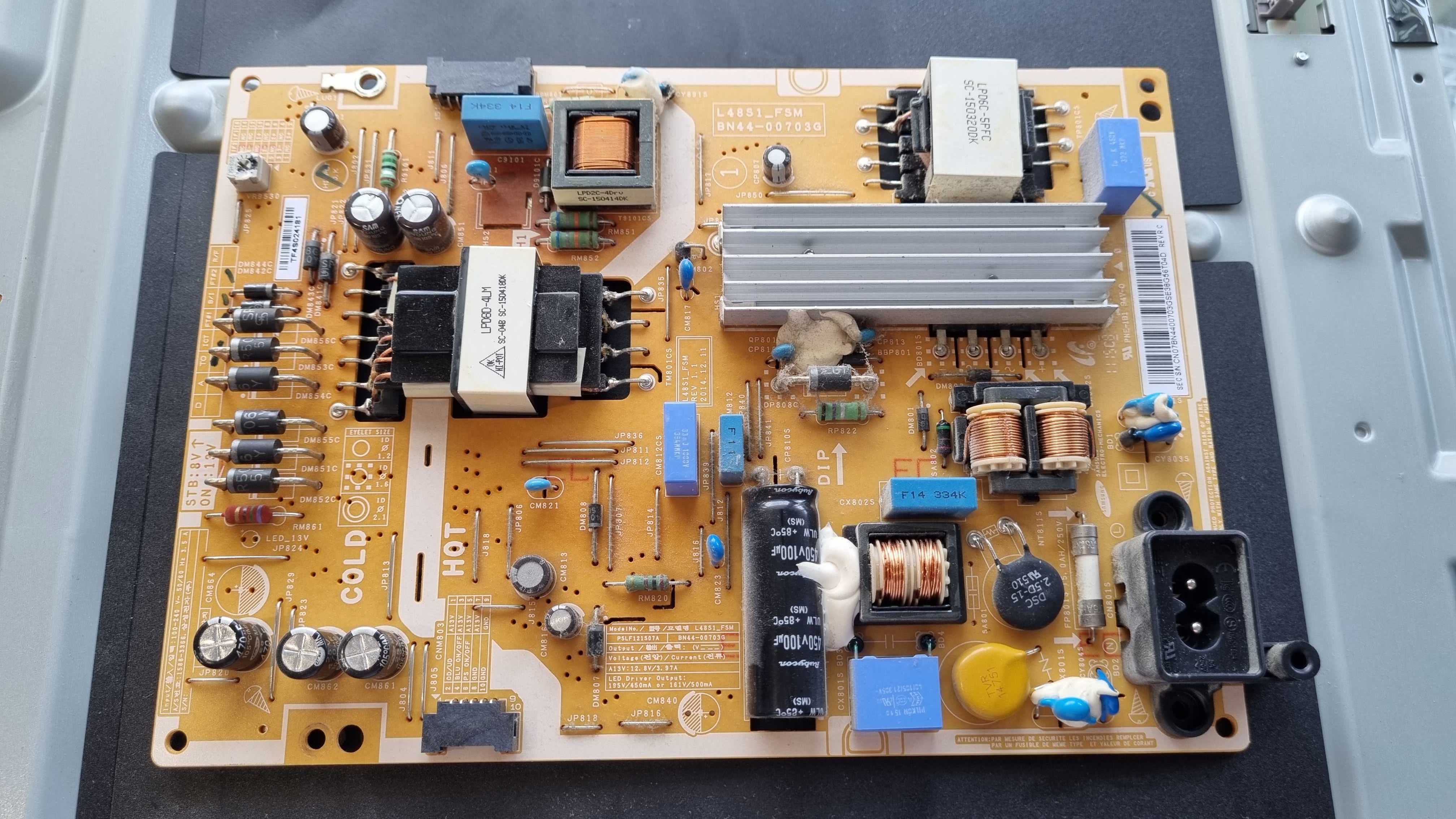 Samsung UE40J5530AU\UE43J5500AW Розборка (BN44-00703G : BN94-09121Q): 1 ...
