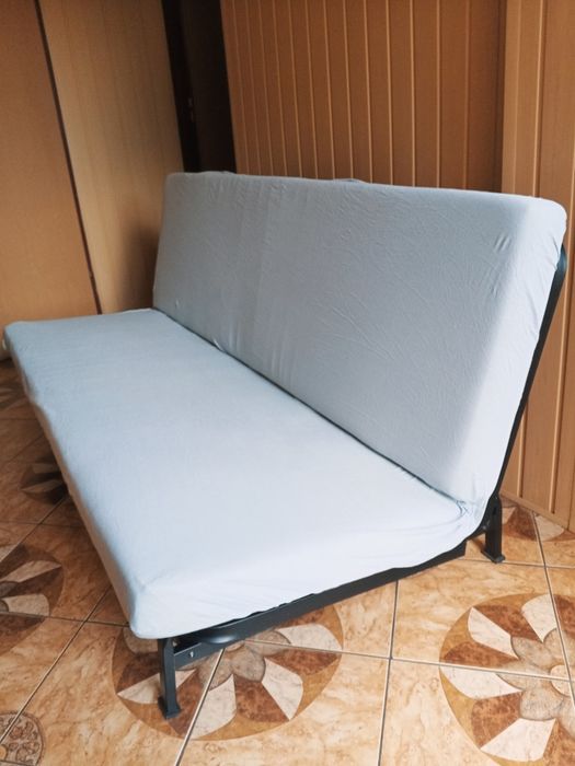 Łóżko Sofa Kanapa rozkładana IKEA Model (teraz Nyhamn) Biała Rawska • OLX.pl