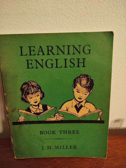 Stary podręcznik angielski Longmans Learning English Miller, 1960 ...