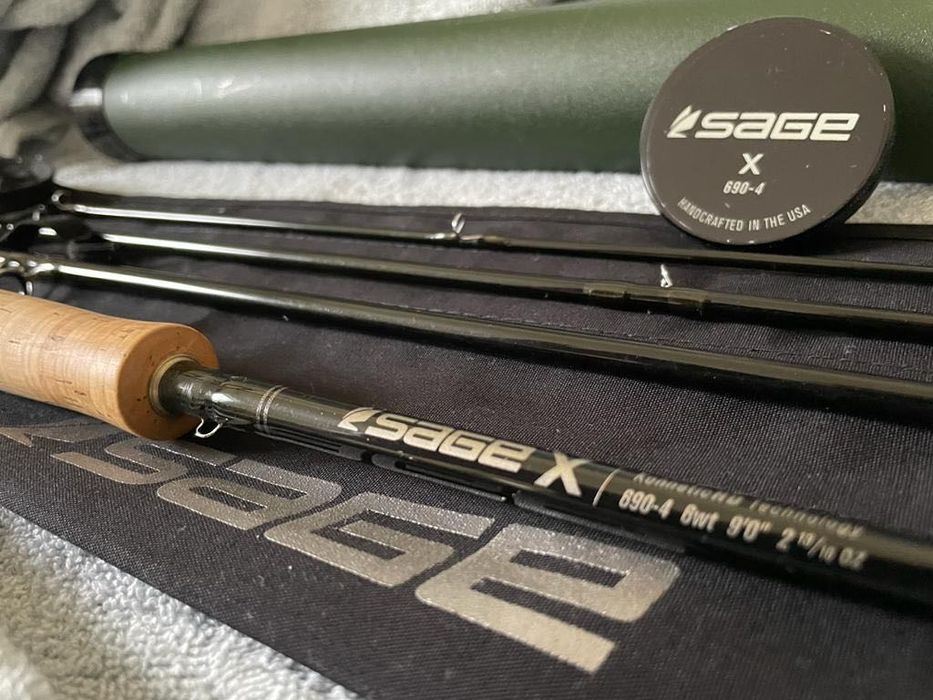 Wędka sage X 690 - 4 Sopot Centrum • OLX.pl