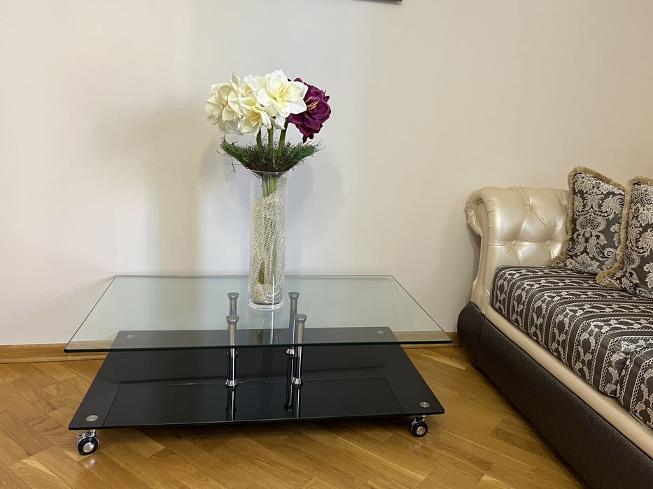 Столик журнальний скляний 1 500 грн Меблі для вітальні Дрогобич на Olx