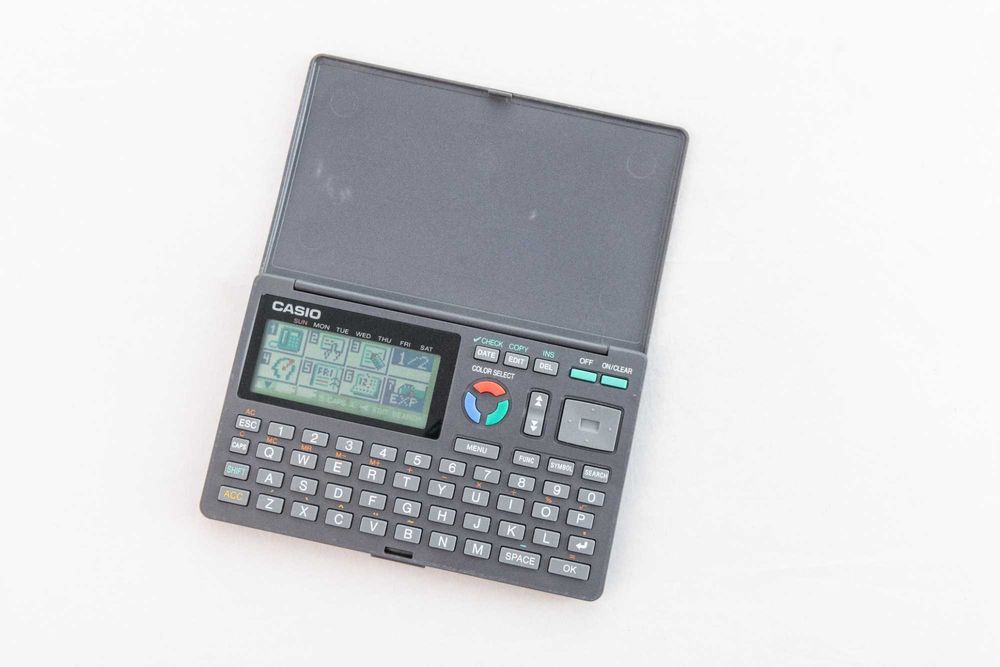 CASIO COLOR CSF-4450A 32KB retro organizer elektroniczny Warszawa ...
