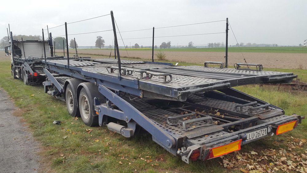 Sprzedam przyczepe do autotransportera marki rolfo Łuków • OLX.pl