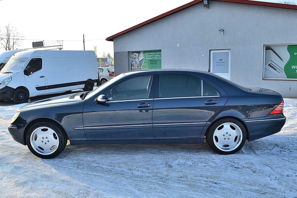 Mercedes S 500 L 5.0 cm benzyna , full opcja , super stan , okazja ...