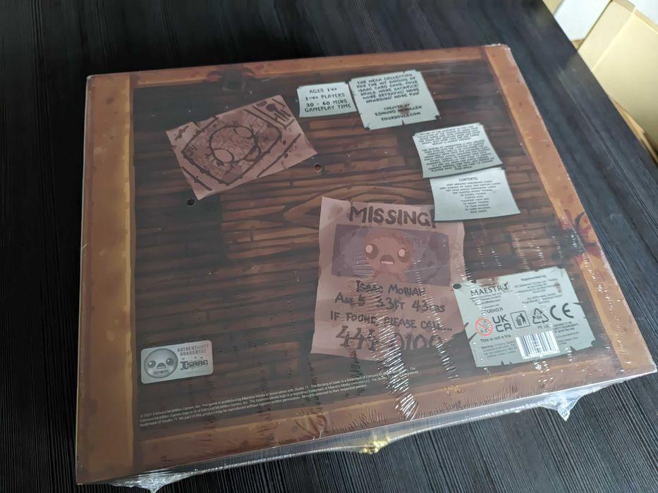 Binding of Isaac: Four Souls Ultimate Collector Box - zafoliowany ...