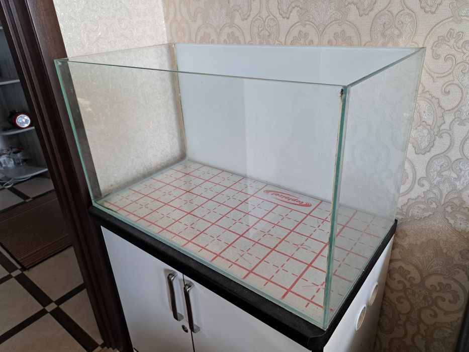 Аквариум з тумбою акваскейп обєм 150 л 800×450×430мм скло Діамант 4 600 грн Акваріумістика