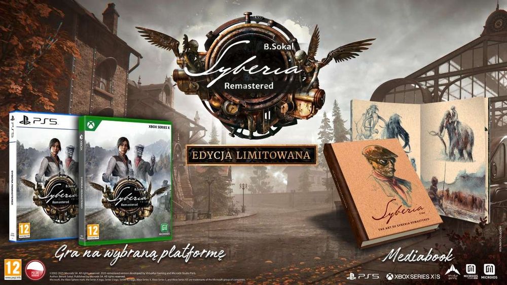 Syberia Remastered PL Edycja Limitowana Xbox Series X Bielsko-Biała ...