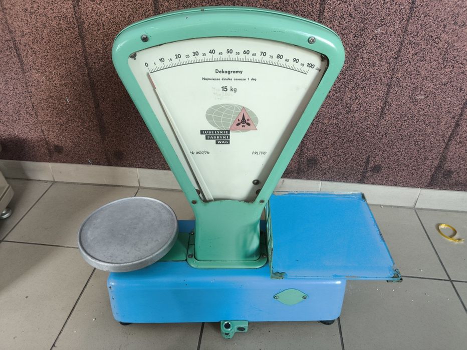 Waga PRL T313 lubelskie fabryki wag Łódź Górna • OLX.pl