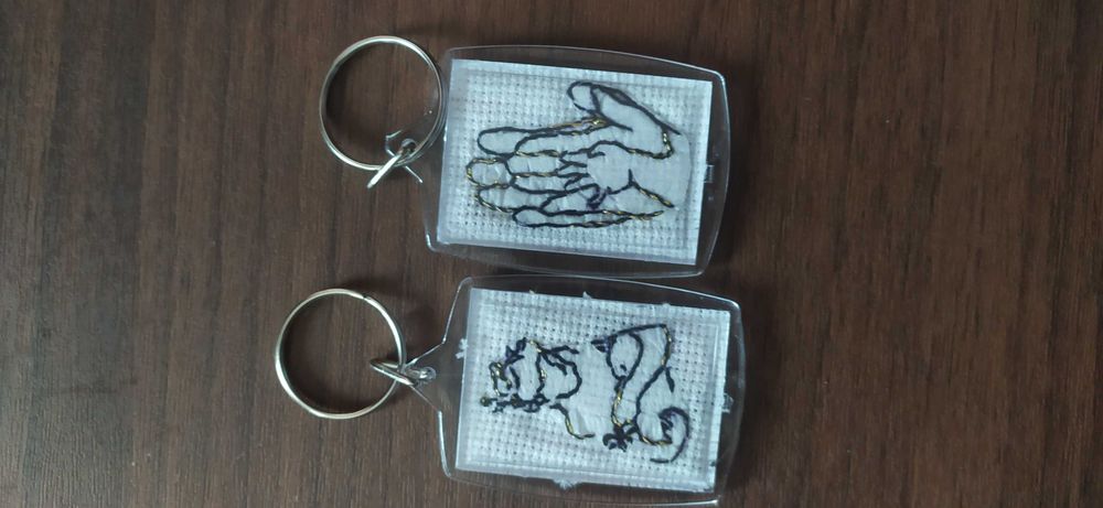 Ручна вишивка брелок 100 грн Витвори майстрів рукоділля Бориспіль на Olx