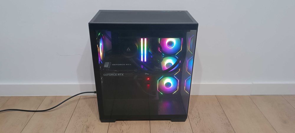 Ryzen 5 9600x 5.2GHz RTX 5070 12GB GDDR7 32GB DDR5 B650 AIO PC do Gier ...