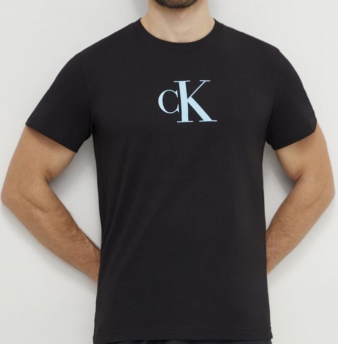 Мужские футболки Calvin klein Jeans Ck келвин кляйн черные: 499 грн ...