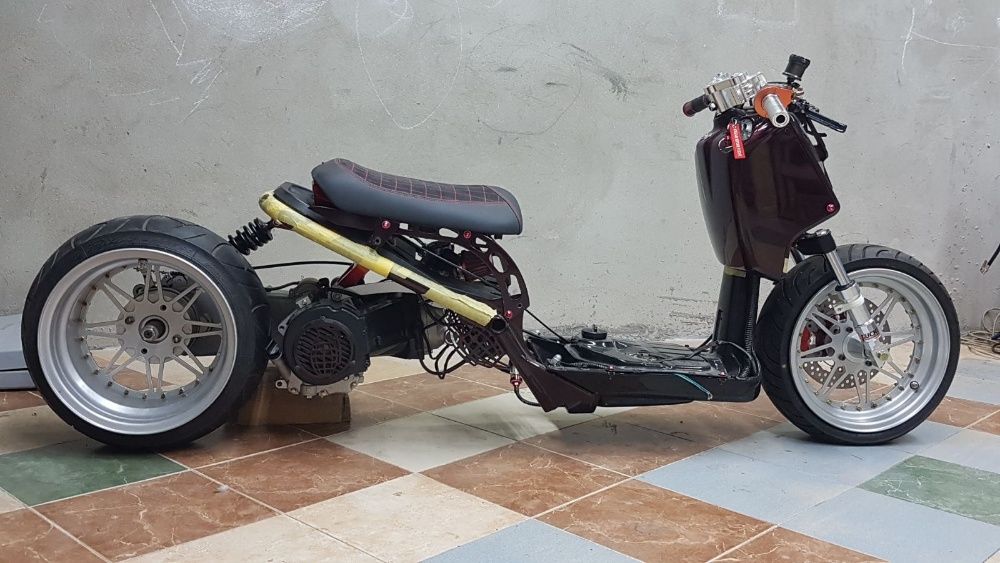 Honda ruckus 150 cc zoomer AF58 custom зумер рукус: 3 150 $ - Мотоцикли ...