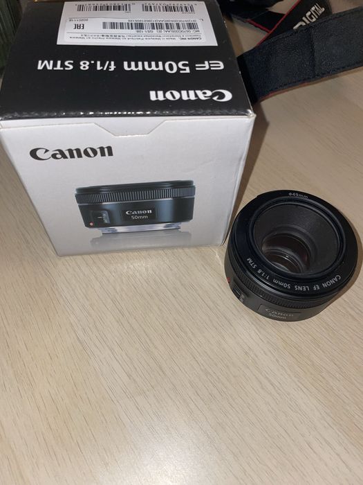 Canon 50 stm 1.8 + filtr jak nowy Warszawa Praga-Południe • OLX.pl